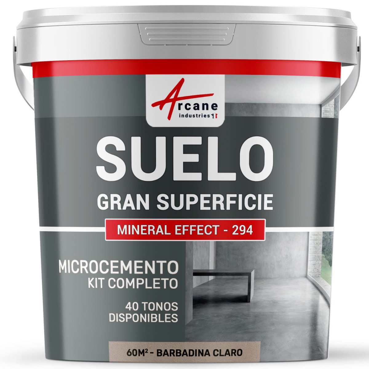 Microcemento beige: tonalidades naturales para espacios acogedores