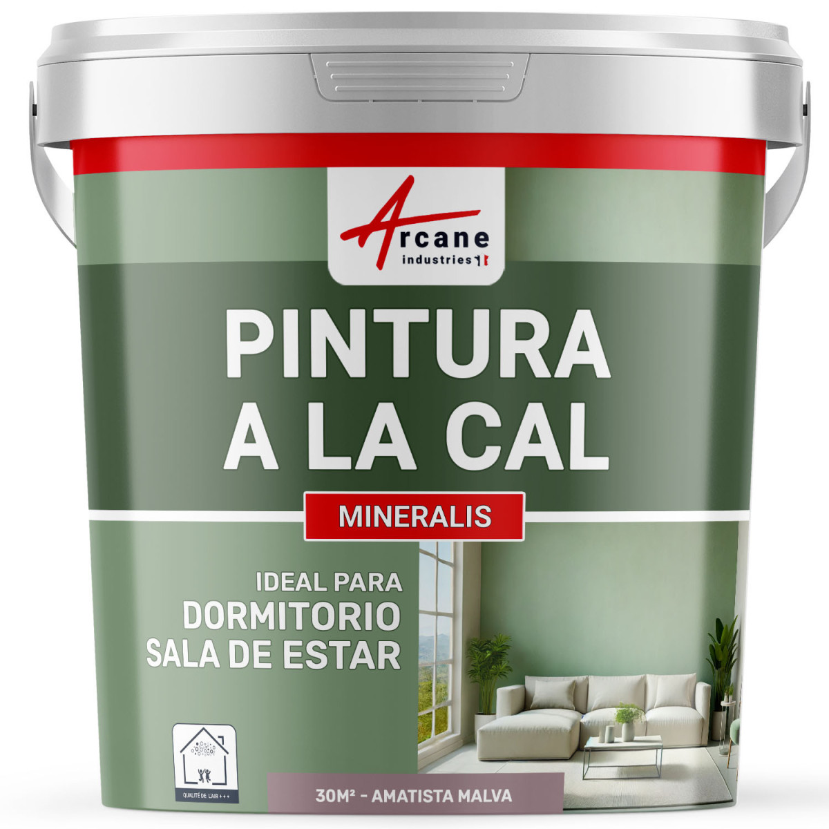 Pintura de cal para exterior, cal natural ecológica | Maison Etanche