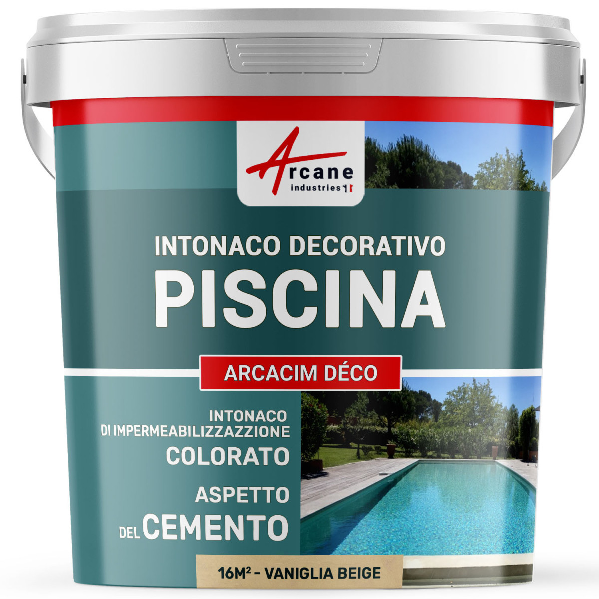 Intonaco per piscine, Intonaco decorativo di finitura | ARCACIM DECO